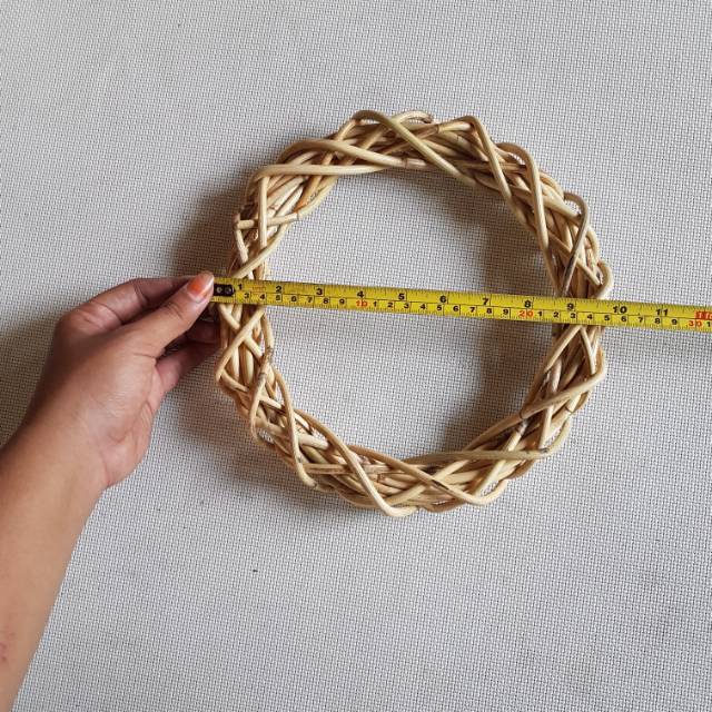 Jual Ring rotan kulit 25 cm pernis | Shopee Indonesia