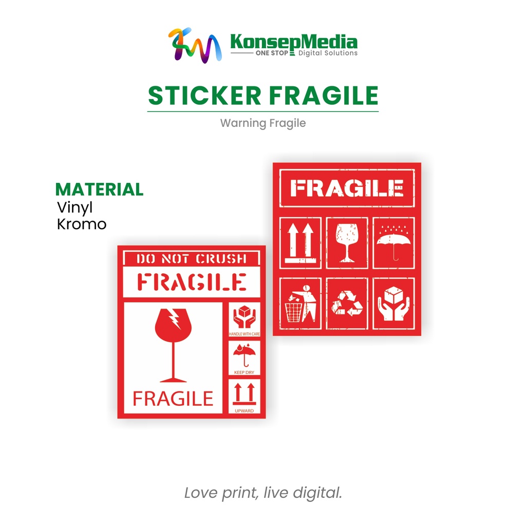 Jual Fragile Sticker | Shopee Indonesia