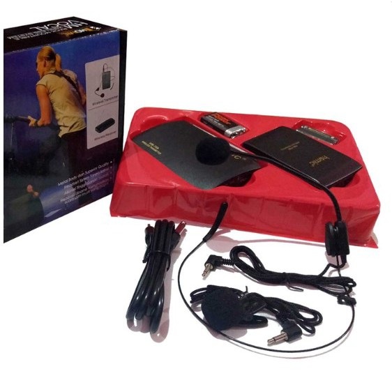 Jual Mic Wireless Homic MH-709 Plus Headset - Mikrofon Clip On Wireless ...