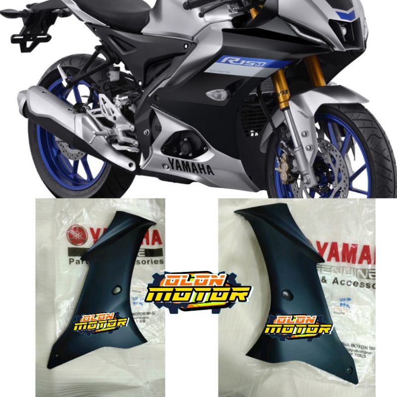 Jual FAIRING SAYAP LUAR KANAN KIRI ALL NEW R15 V4 CONNECTED HITAM DOF ...