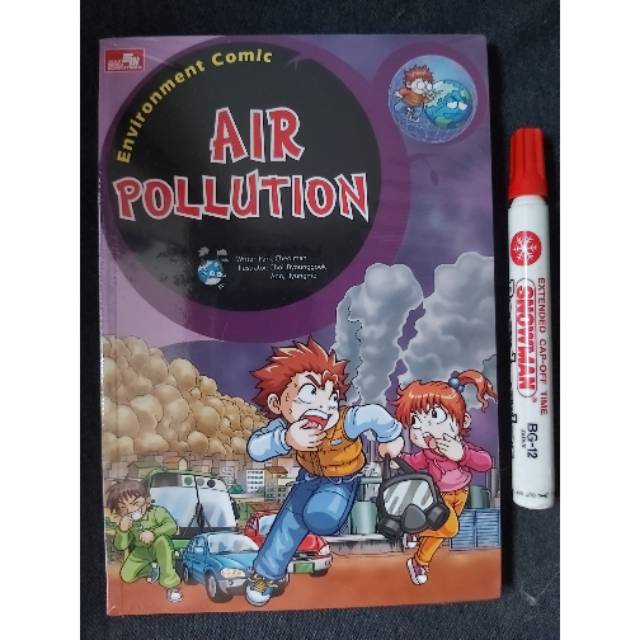 Jual Buku environment comic air pollution, komik lingkungan anak ...