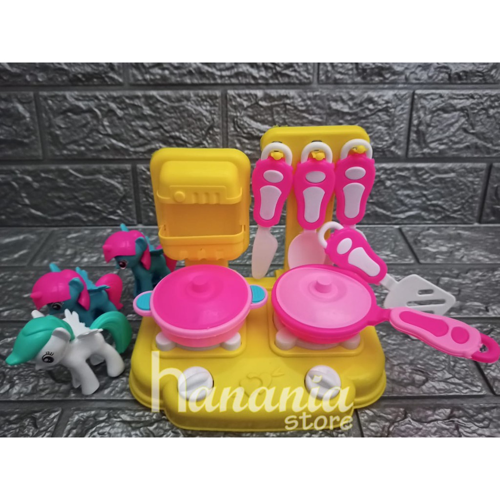 Jual PROMO LM2 Mainan Anak Perempuan Cewek Masak - Masakan Miniatur ...