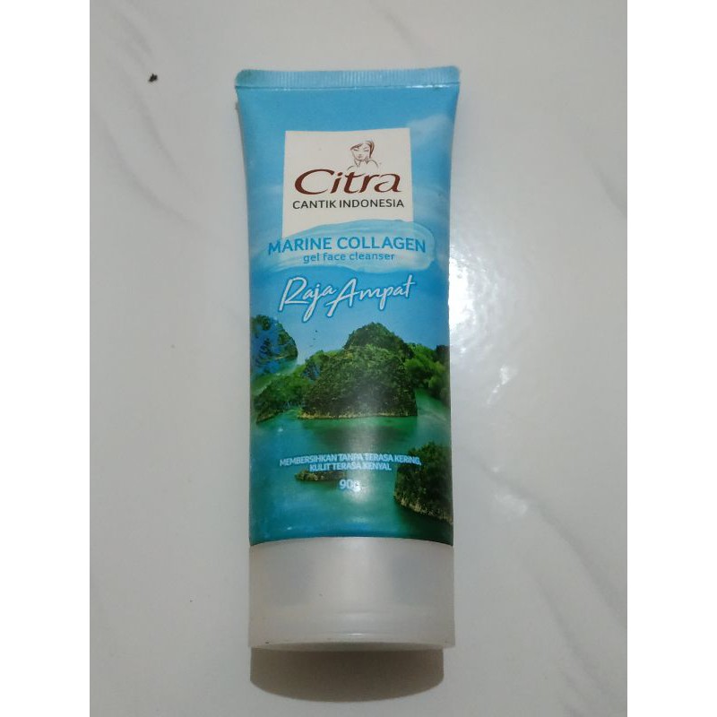 Jual Citra Marine Collagen gel face cleanser 90gr ex 0124 | Shopee ...