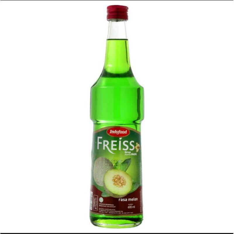 Jual Sirup Indofood Freiss Melon 500 ml Syrup Freiss Hijau melon 500ml ...