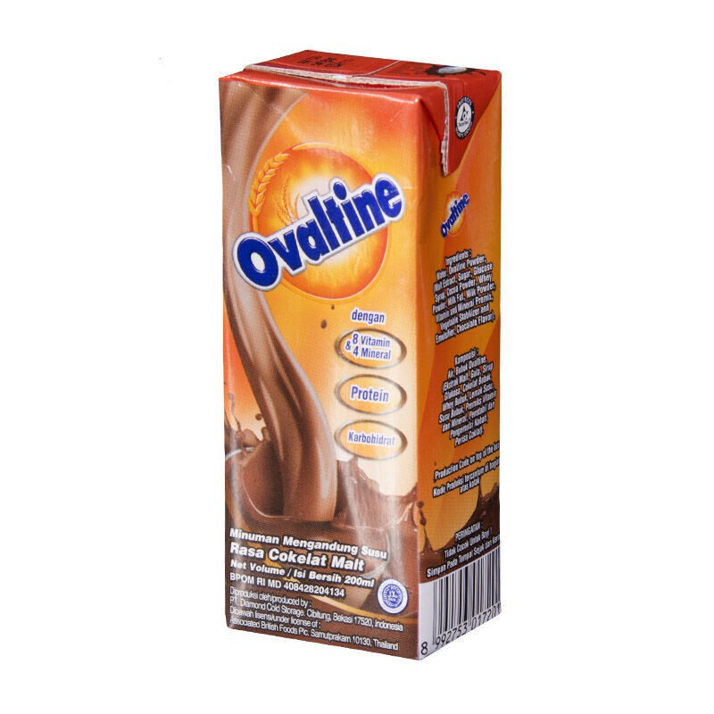 Jual Diamond UHT Ovaltine Choco malt 200ml | Shopee Indonesia