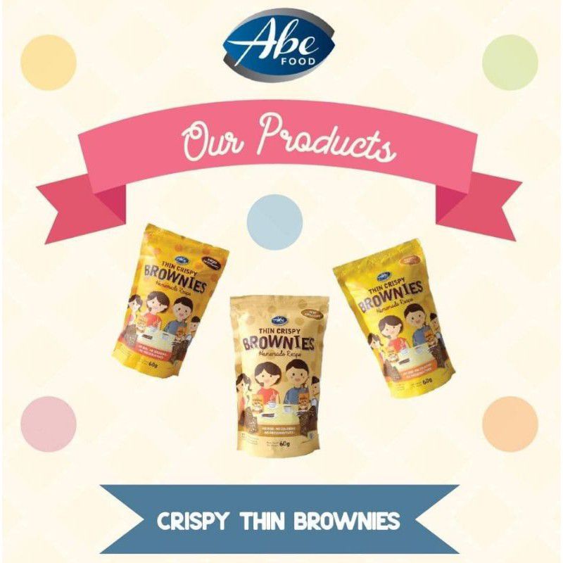 Jual ABE FOOD THIN CRISPY BROWNIES MURAH | Shopee Indonesia