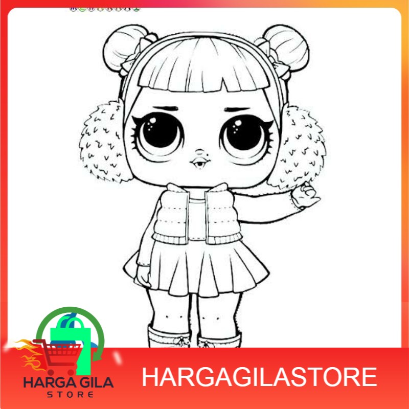 Jual Kertas Mewarnai Coloring Karakter | Shopee Indonesia