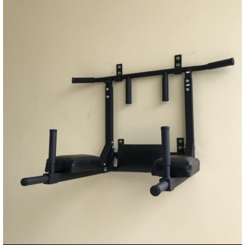 Jual ALAT FITNES PORTABLE WALL MOUNTED PULL UP BAR | Shopee Indonesia