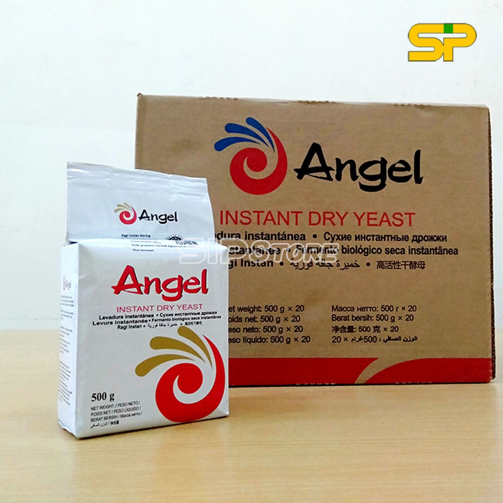 Jual Ragi Instant "ANGEL" White @500gr / Ragi Instan Pengembang Kue ...