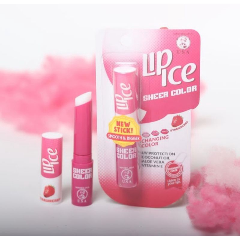 Jual LIP ICE SHEER COLOR BISA BERUBAH WARNA PINK NATURAL | Shopee Indonesia