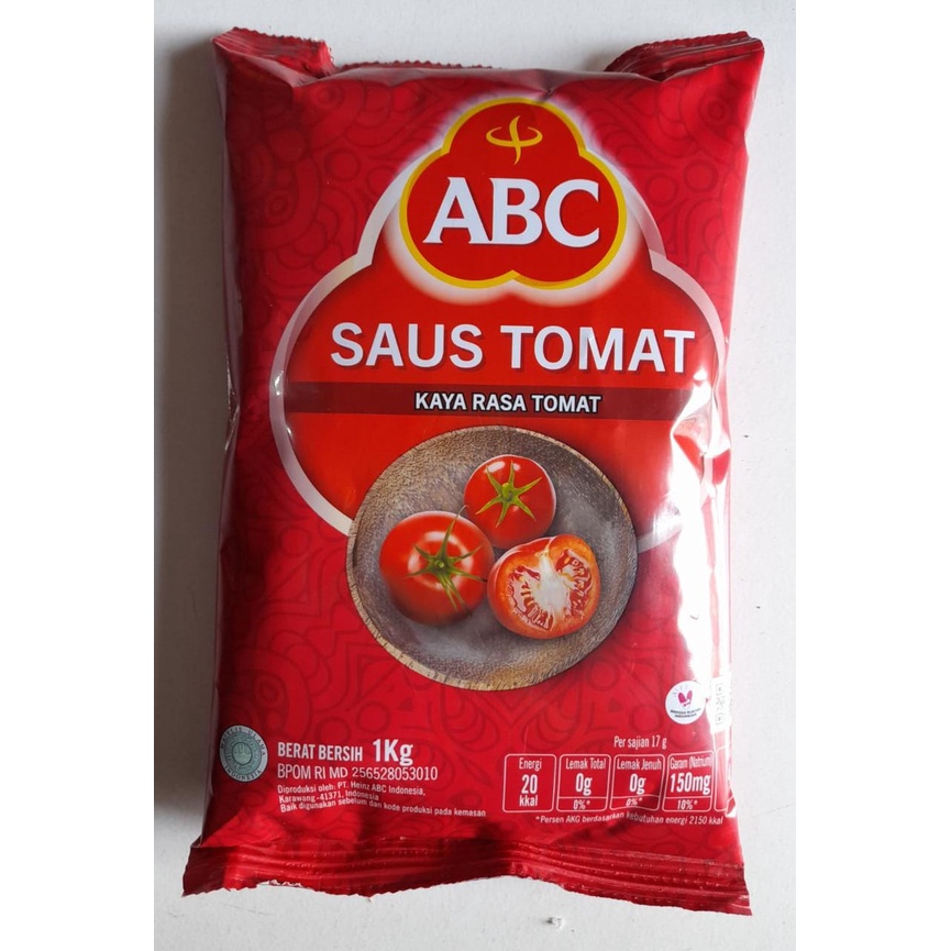 Jual ABC Saus Tomat 1 Kg | Shopee Indonesia