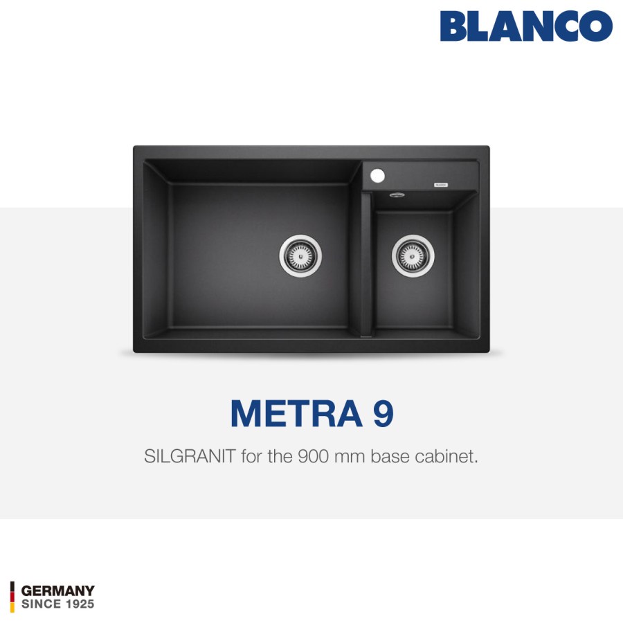 Jual BLANCO Metra 9 Silgranit Kitchen Sink - Anthracite | Shopee Indonesia