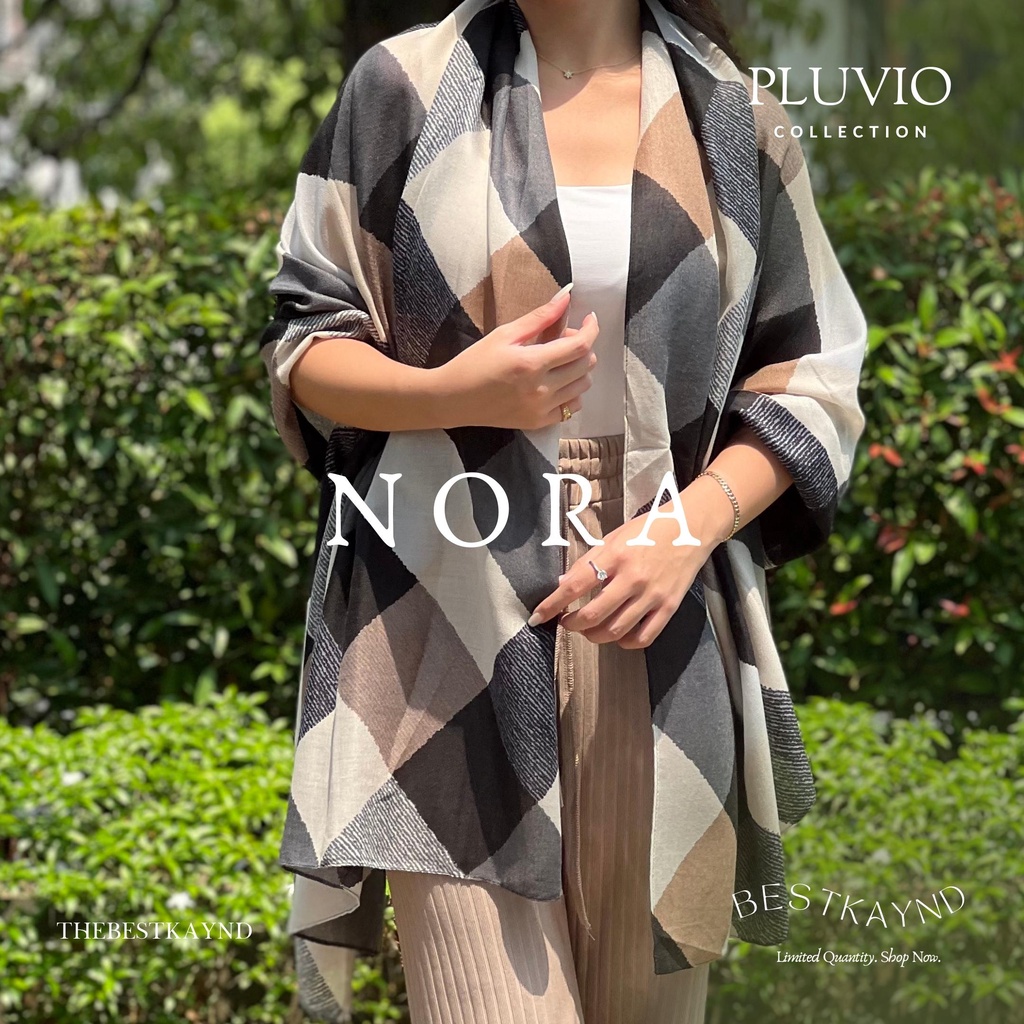 Jual Nora Shawl Pluvio Collection | The Best Kaynd | Premium Scarf ...