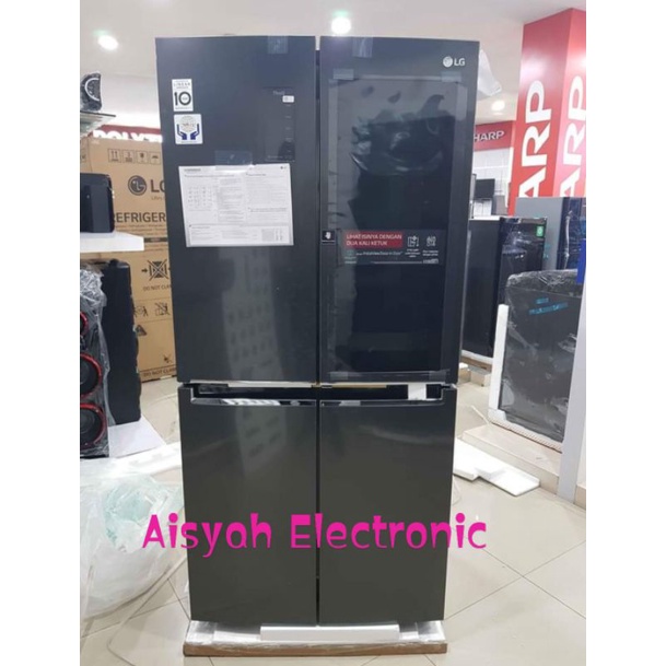 Jual PROMO KULKAS SIDE BY SIDE LG INVERTER KETOK KETOK GARANSI 10 TAHUN | Shopee Indonesia