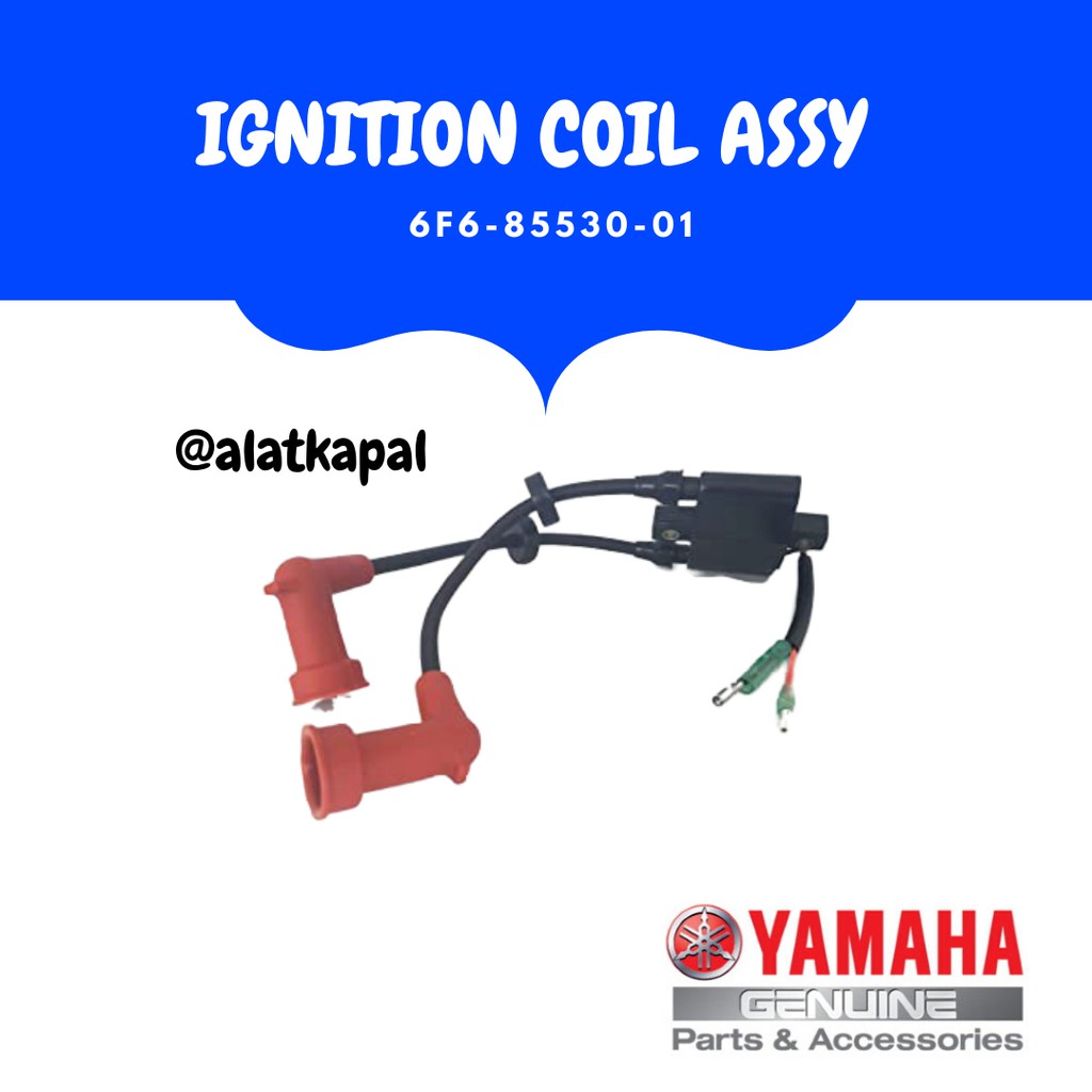 Jual IGNITION COIL ASSY COIL BUSI 6F6-85530-01 UNTUK MESIN TEMPEL ...