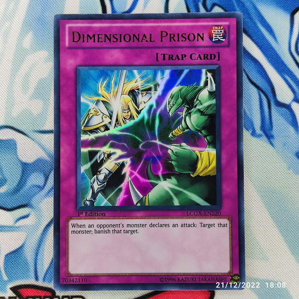 Jual yugioh dimensional prison LCGX ultra rare 1st original | Shopee ...
