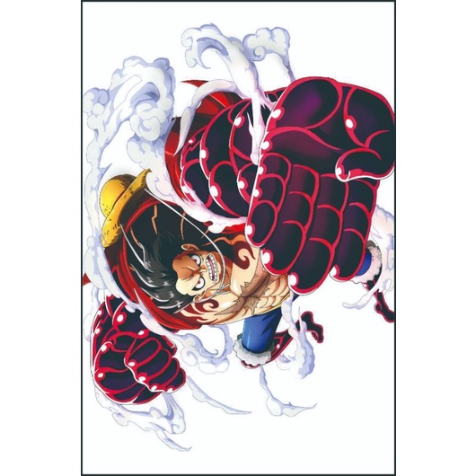 Jual Poster Anime One Piece Monkey D Luffi Ready Stok HD Poster Tinggal ...