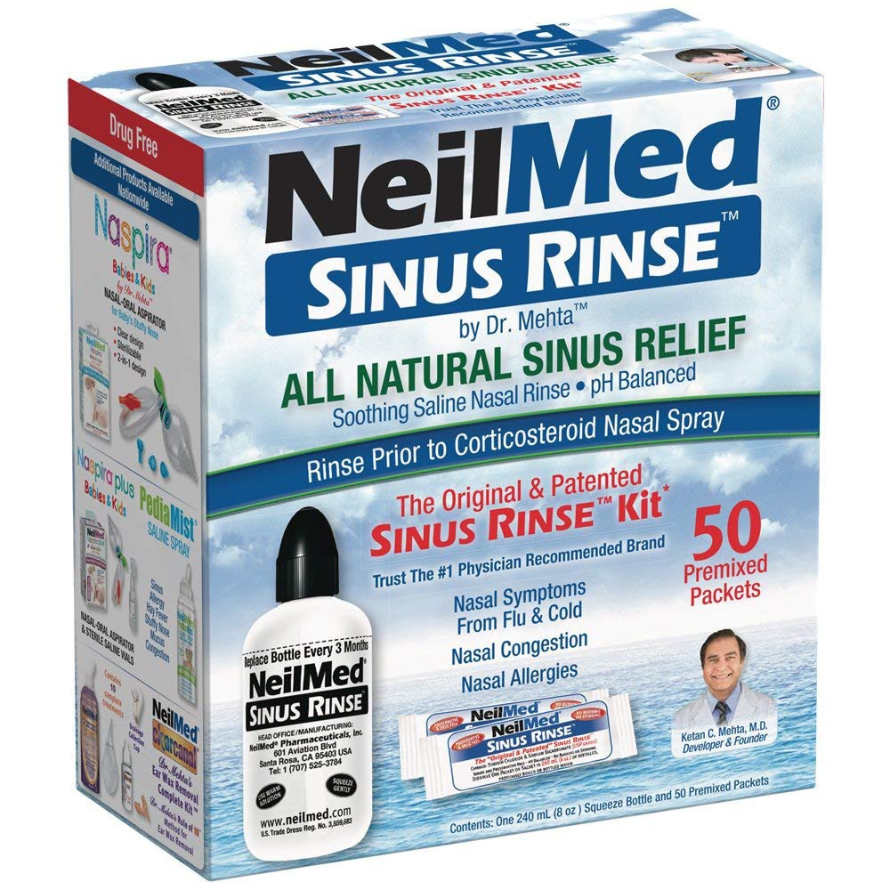 Jual NEILMED SINUS RINSE KIT 50 Premixed Packets | Shopee Indonesia