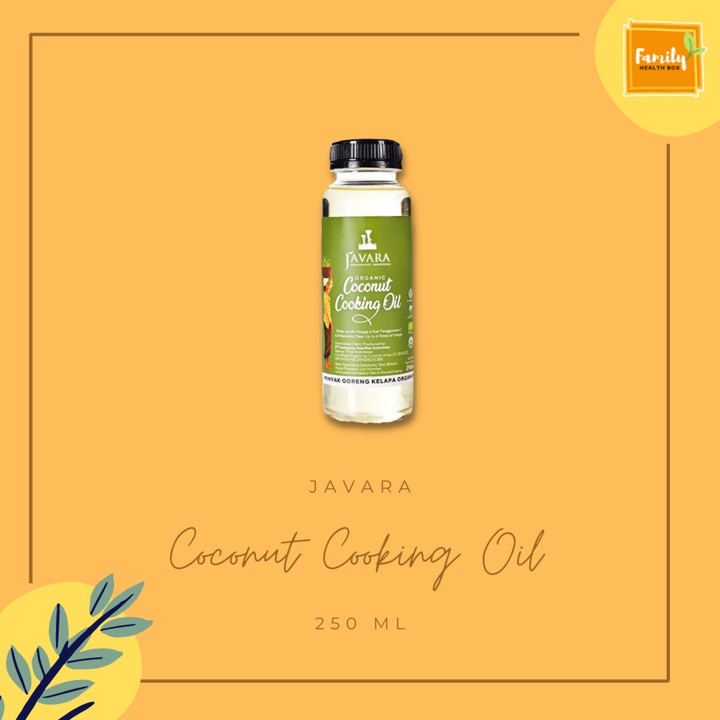 Jual Javara Coconut Cooking Oil PET Bottle 250ml | Shopee Indonesia