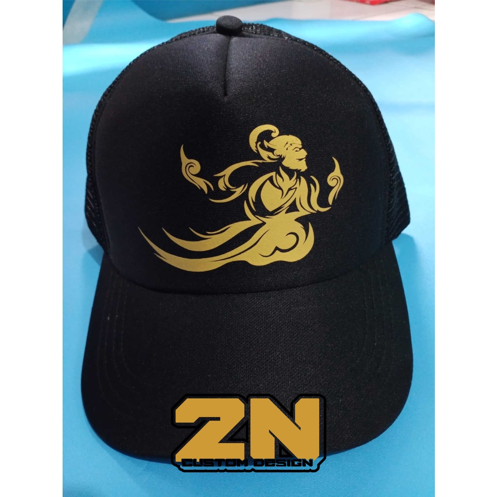Jual TOPI WAYANG GOLD LOGO PO HARYANTO BUSMANIA | Shopee Indonesia