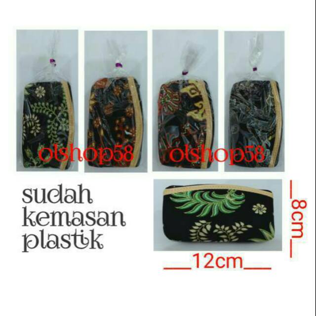 Jual ( isi 50pcs ) dompet batik kapal kemasan plastik | Shopee Indonesia