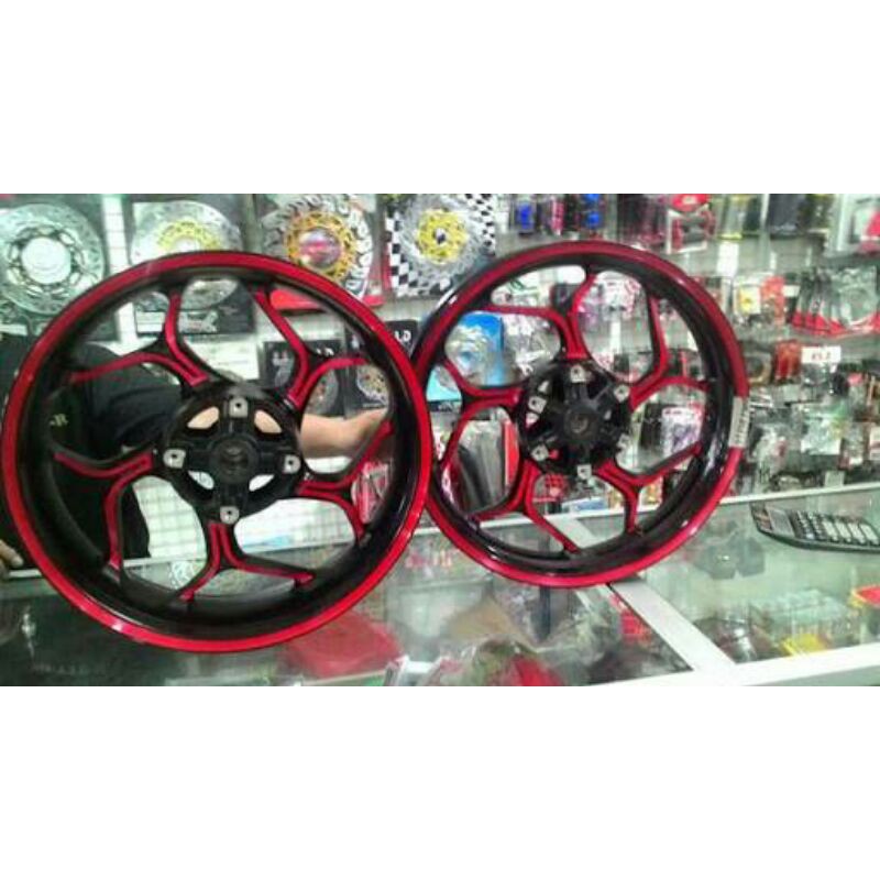 Jual Velg Axio Vixion lebar 4.5inc / Velg Axio Cbr 150 cb150 Velg lebar ...