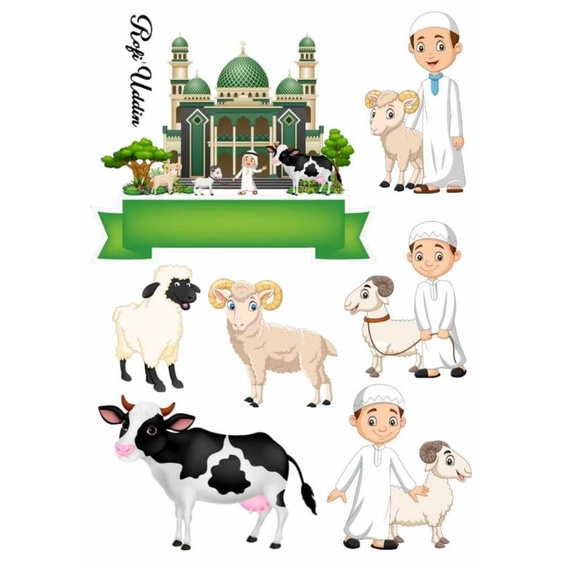 Jual Topper cake kue anak soleh mesjid mengaji free nama dan ucapan ...