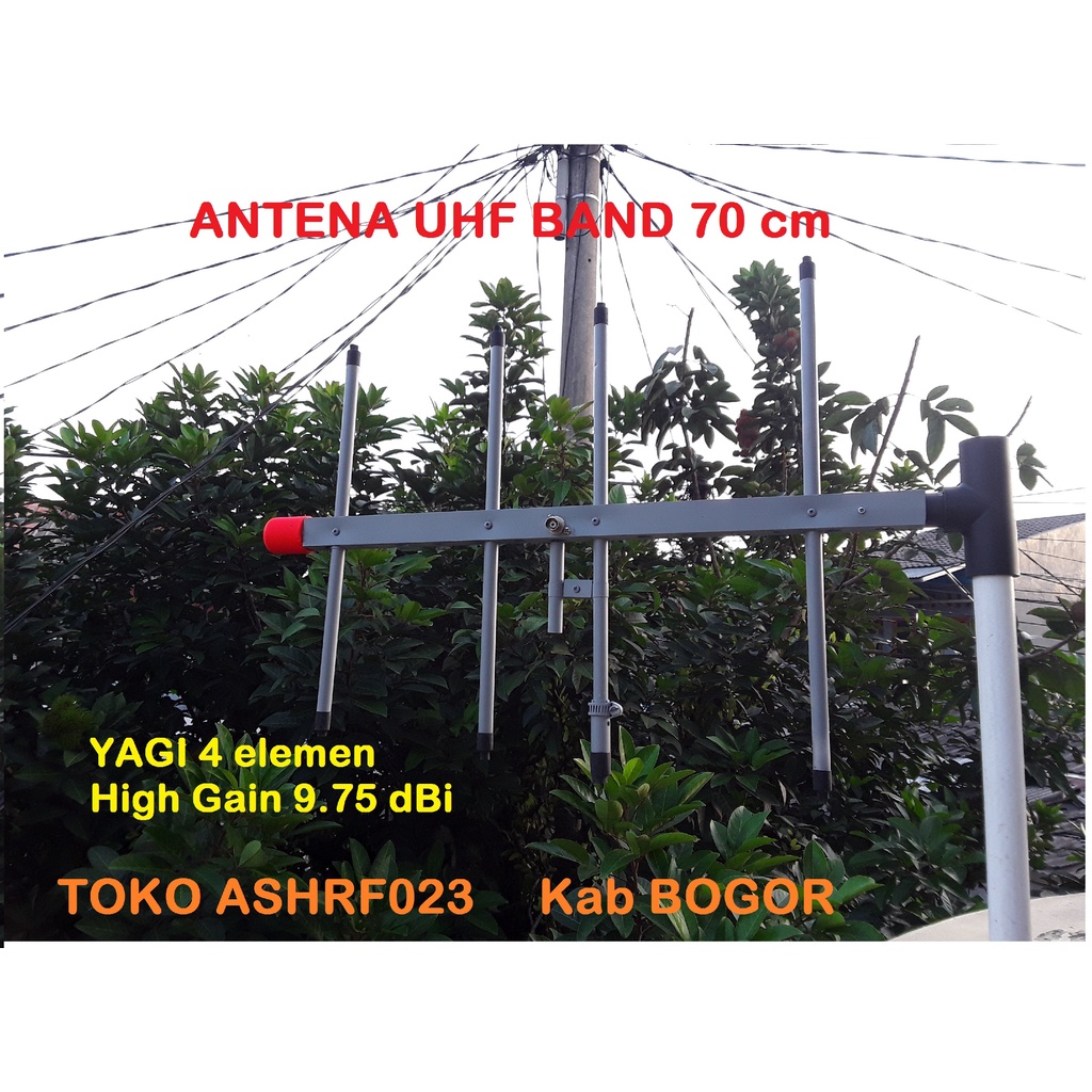 Jual ANTENA UHF Band 70 cm Yagi 4 elemen | Shopee Indonesia