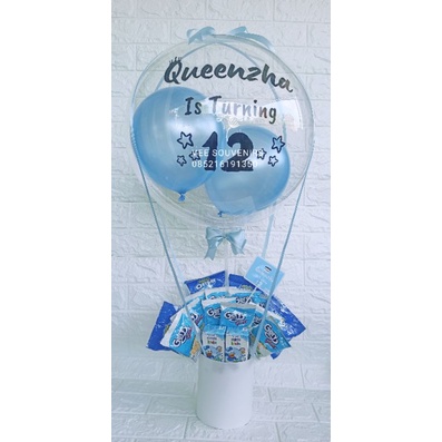 Jual Bucket Balon BUNGA | BALON CUSTOM TULISAN | bucket balon ulang ...