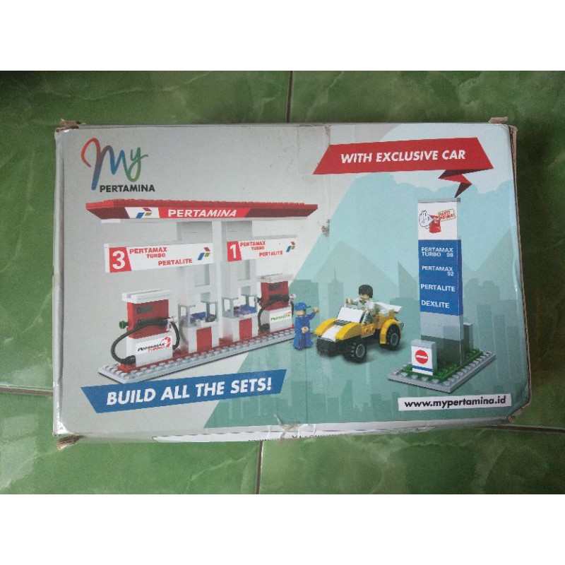 Jual Lego SPBU PERTAMINA Exclusive (Mainan Anak) | Shopee Indonesia