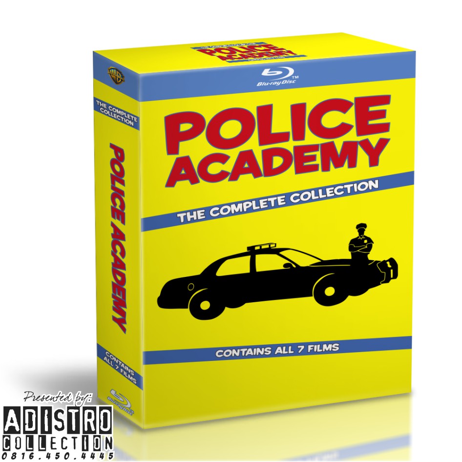 Jual Film Blu-Ray POLICE ACADEMY Edisi BOX SET COMPLETE | Shopee Indonesia