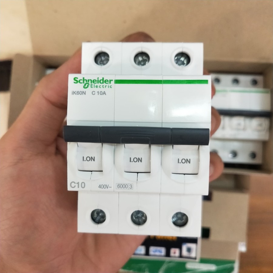 Jual mcb ik60n 3phase 20a 16a 10a 6a schneider | Shopee Indonesia
