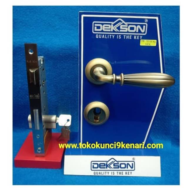 Jual Handle Roses Pintu LHR 1033AB + Lockcase Pintu MTS IL DL 8485 + DC ...