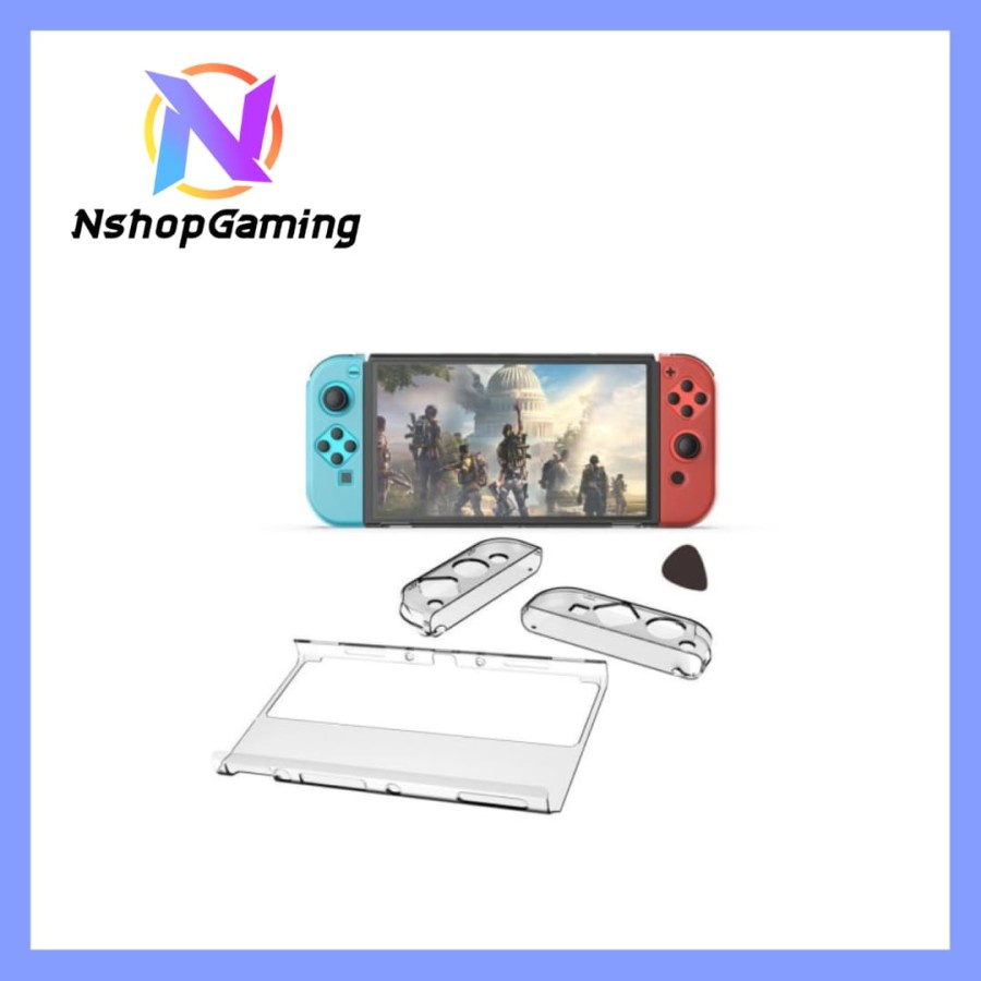 Jual DOBE CRYSTAL CASE NINTENDO SWITCH OLED | Shopee Indonesia