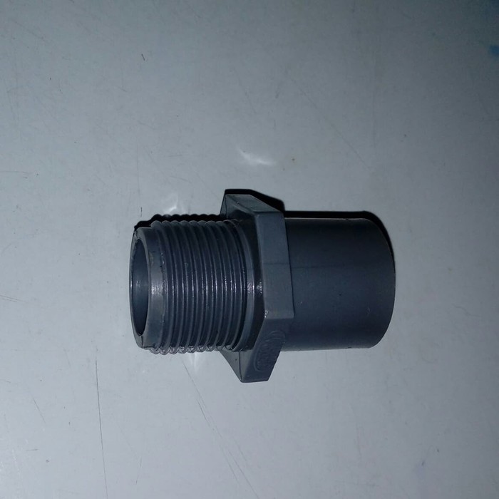 Jual Sock drat luar PVC 3/4 x 1/2 inch | Shopee Indonesia