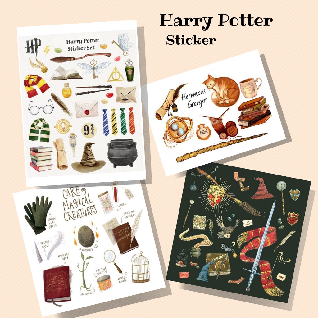 Jual Harry Potter Sticker Set | Shopee Indonesia