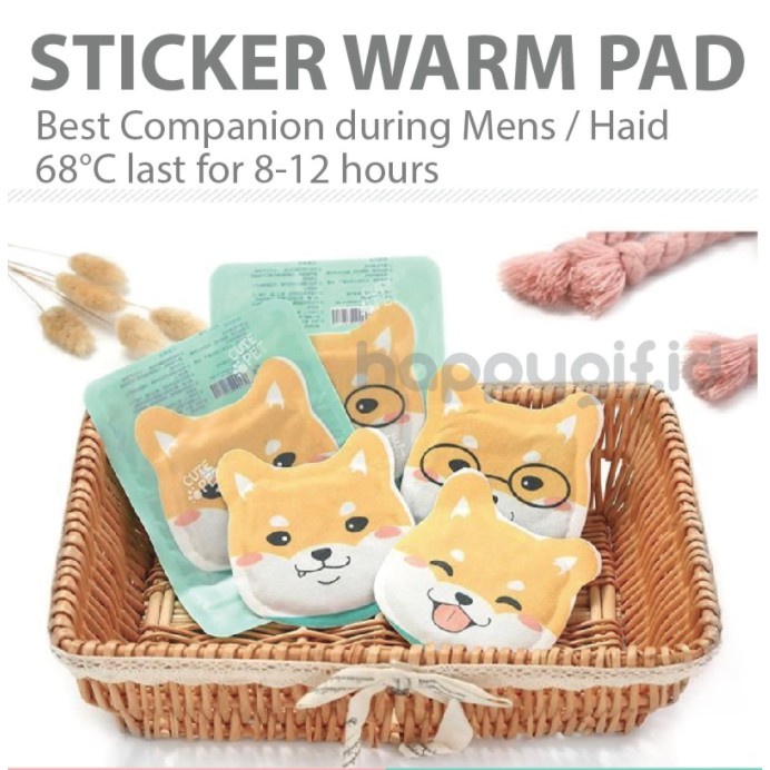 Jual Stiker Warm Pad / Penghangat Pack Datang bulan / Haid Wanita ...