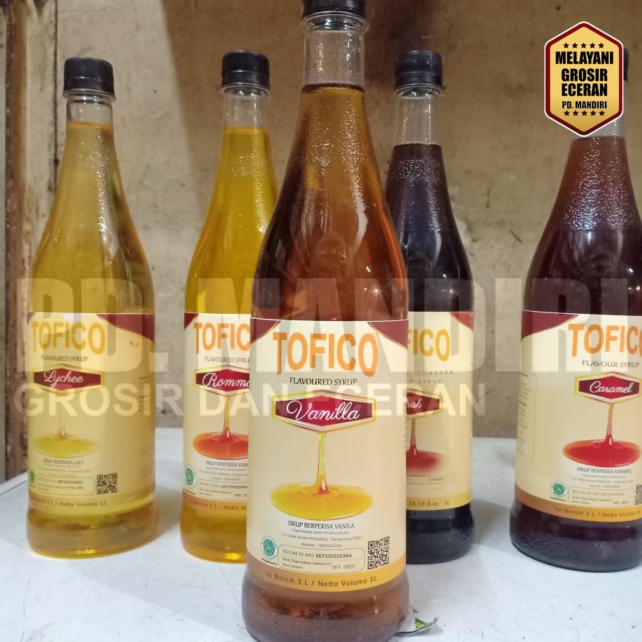 Jual TOFICO VANILLA 1 L | Shopee Indonesia