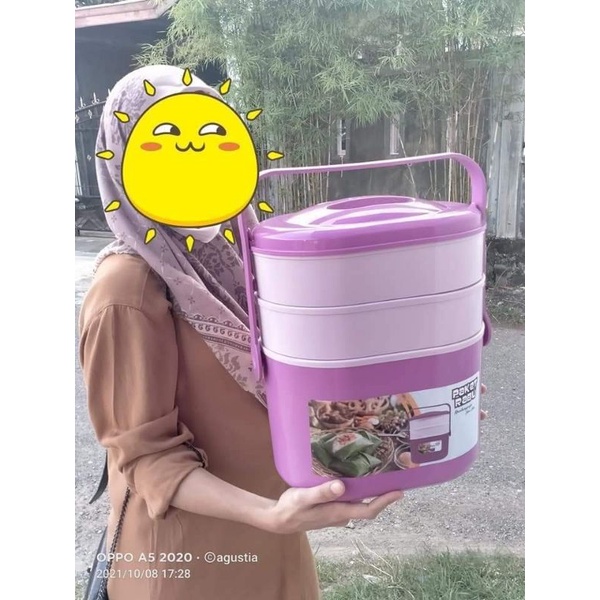 Jual BEST SELLER!!! READY Rantang Piknik Plastik Piknik Hamper Rantang ...