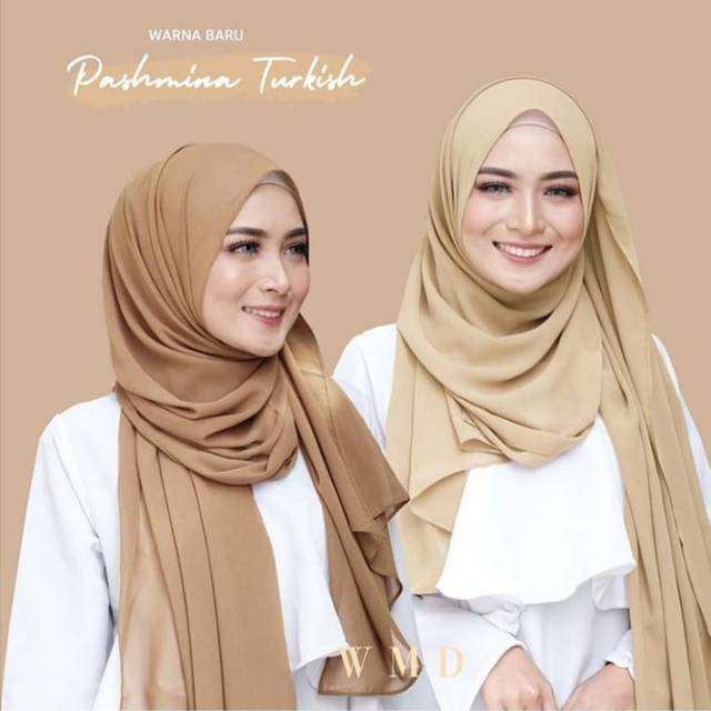 Jual Pashmina Turkish WMD | Shopee Indonesia
