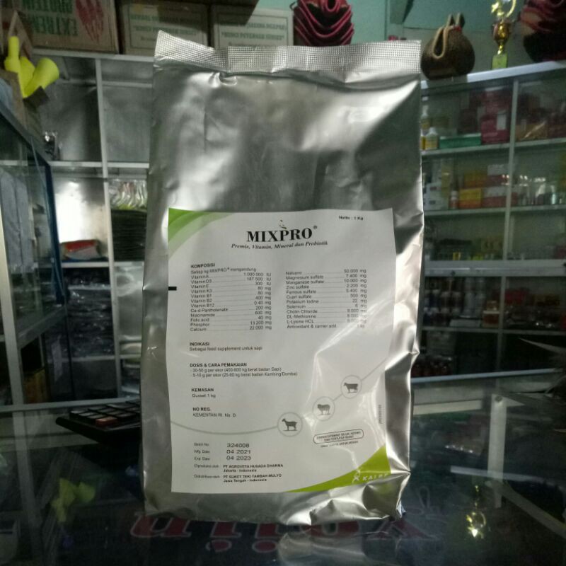 Jual MIXPRO / MIX PRO / PREMIX / VITAMIN MINERAL PREBIOTIK | Shopee ...