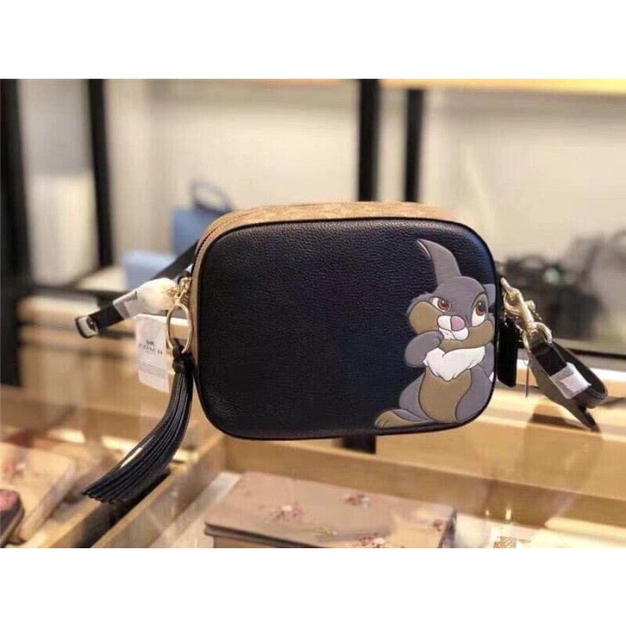 Jual Tas Coach 69253 Disney X Coach Camera Bag With Thumper | Shopee ...