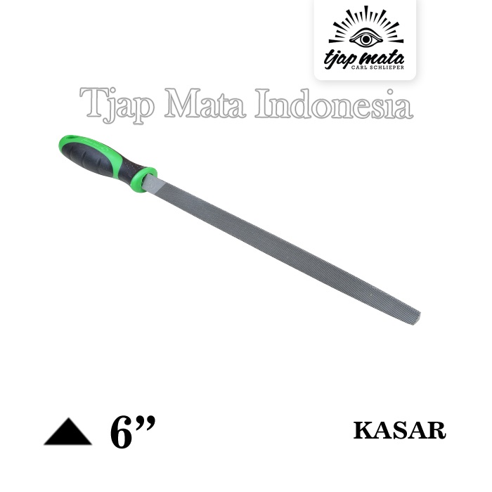 Jual TJAP MATA / CAP MATA Kikir Segitiga (Kasar) 6", Gagang Karet ...