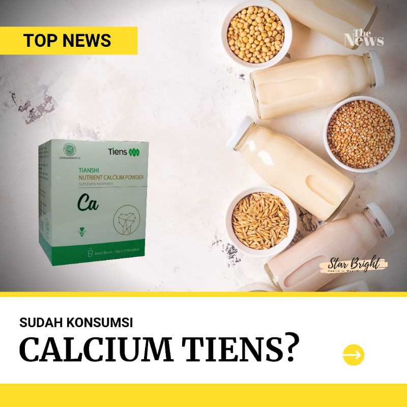 Jual Nutrient High Calcium Powder/NHCP, Calcium Tiens, Calcium For ...
