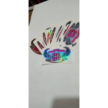 Jual stiker cb Indonesia hollogram , cutting tepi rapi | Shopee Indonesia