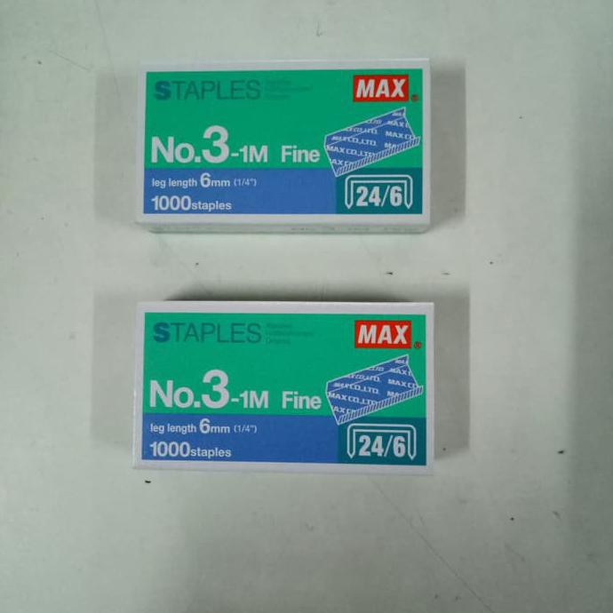 Jual Isi Staples Max No.3 Besar | Shopee Indonesia