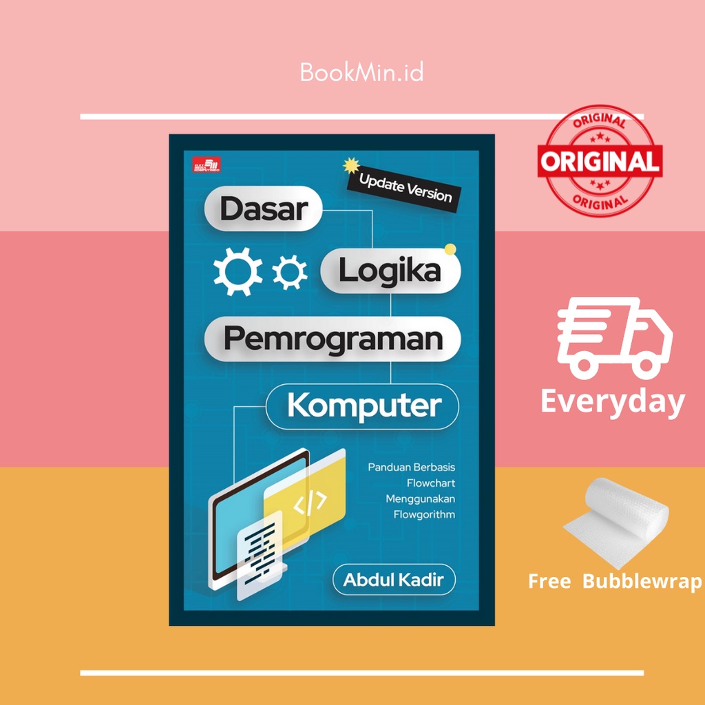 Jual buku Dasar Logika Pemrograman Komputer (Update Version) byAbdul ...