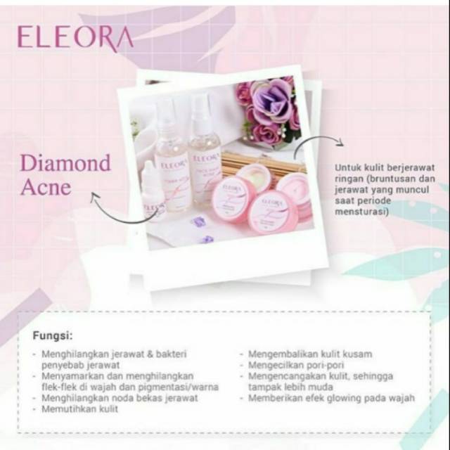 Jual Eleora diamond acne | Shopee Indonesia