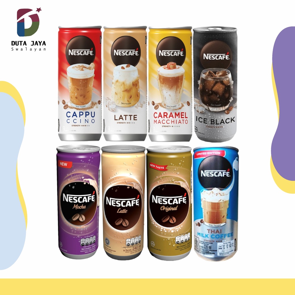 Jual Nescafe Can Minuman Kopi Rasa Ala Cafe Kaleng Strength RTD Siap ...