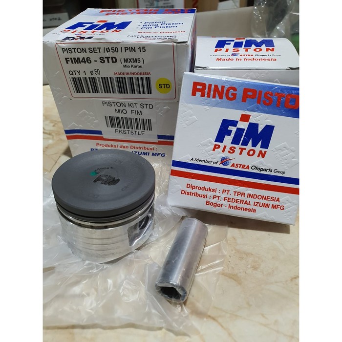 Jual Jual PISTON KIT RING SEHER JENONG MIO SMILE SPORTY FIM Diskon ...